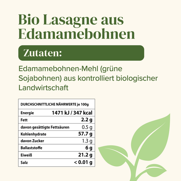 Explore Cuisine Bio Edamame Lasagne – Edamama Shop